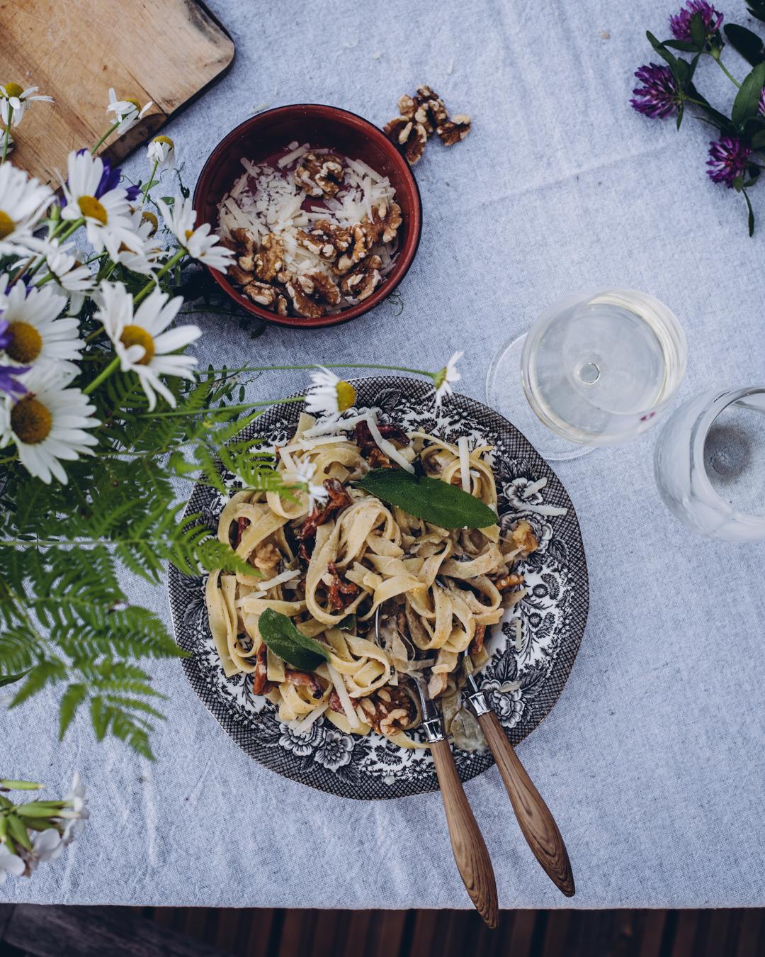 Kantarellipasta – Viimeistä murua myöten