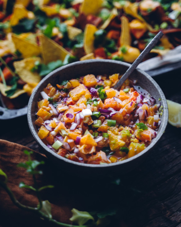 Chipotle-bataatti-nachopelti – Viimeistä murua myöten