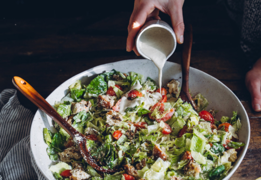 Vegaaninen Caesarsalaatti – Viimeistä murua myöten